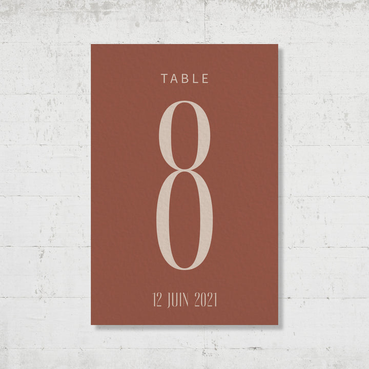 Papeterie mariage Morocco – thème bohème – Seven Paper